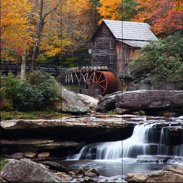 Italian Tile Mural - Etsy