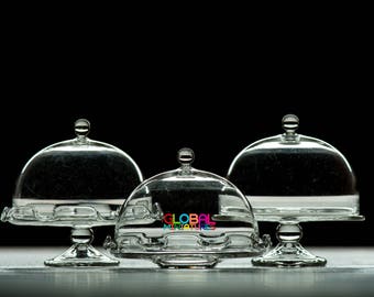 Glass cake dome | Etsy