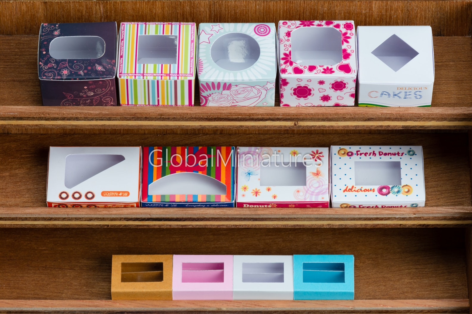 Dollhouse Miniatures Collection of Take Away Foldable Openable - Etsy