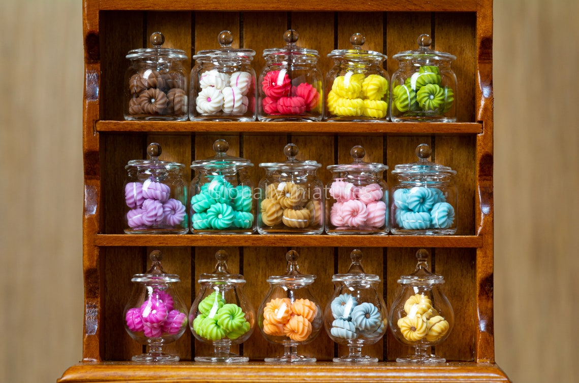 Dollhouse Miniatures Complete Collection of Crystal Clear - Etsy