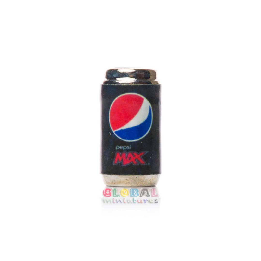 Dollhouse Miniatures Pepsi Max Can - Etsy