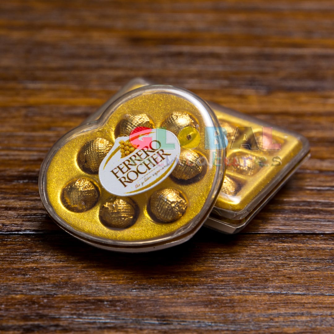 Dollhouse Miniatures Box of Chocolate Ball - Etsy