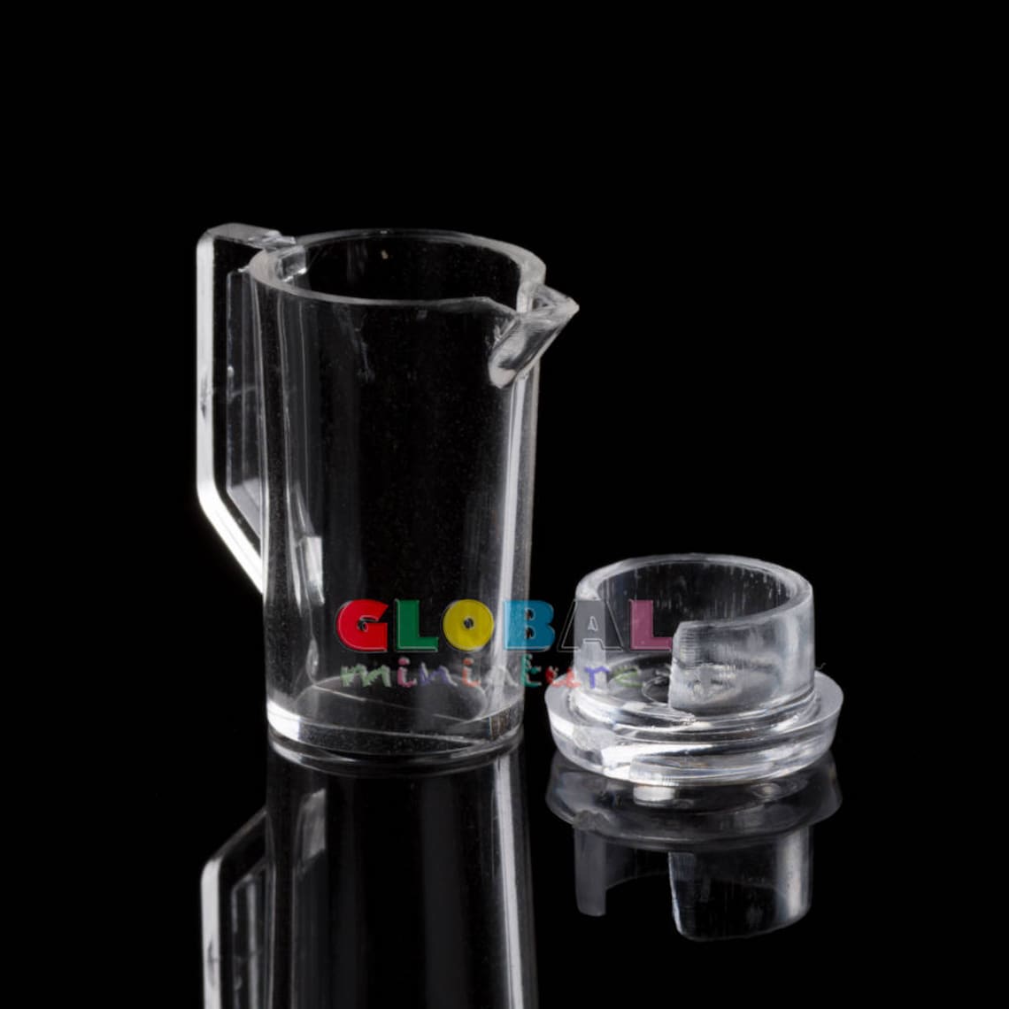 Dollhouse Miniatures Clear Plastic Water Jug With Removable - Etsy