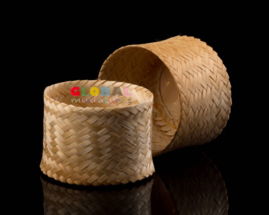 4 Handcrafted Sticky Rice Food Storage Bottle Containers - Etsy