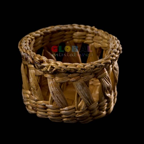 5 Handmade Vintage Round Lattice Pattern Weaving Dried - Etsy