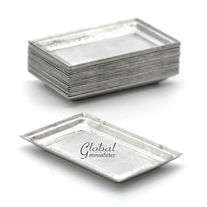 Miniature Silver Tray - Etsy