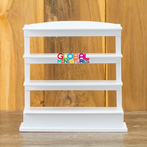 Dollhouse Miniatures 4-story Wooden Bakery Shelf - Etsy