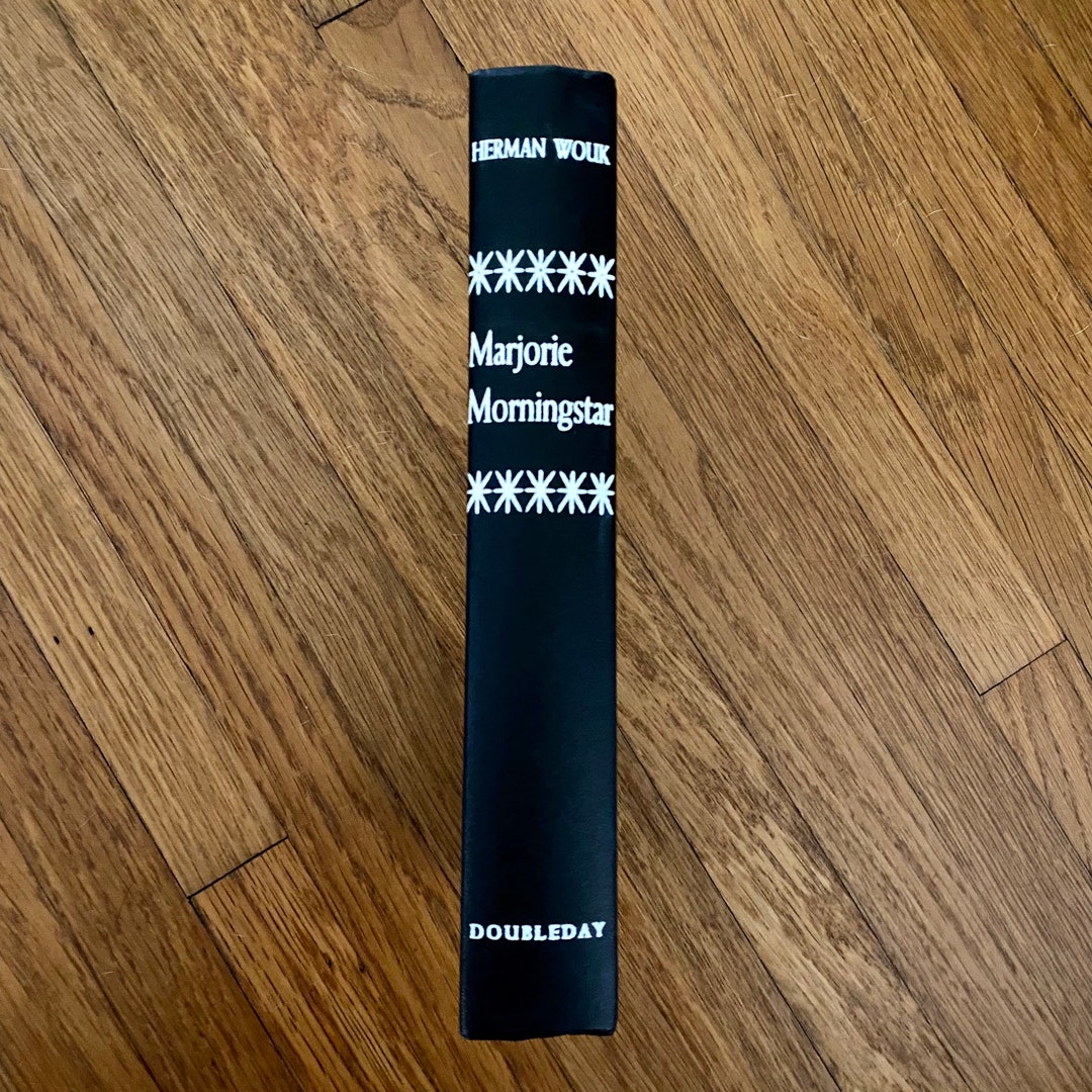Vintage 50s Book Marjorie Morningstar by Herman Wouk 1955 First Edition ...