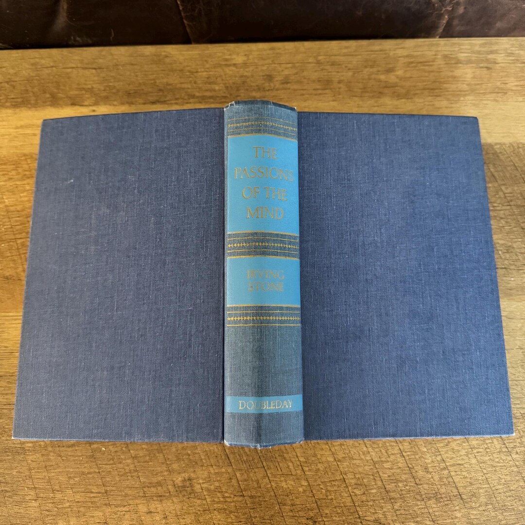 Vintage 70s the Passions of the Mind by Irving Stone Hardcover Book 1st ...