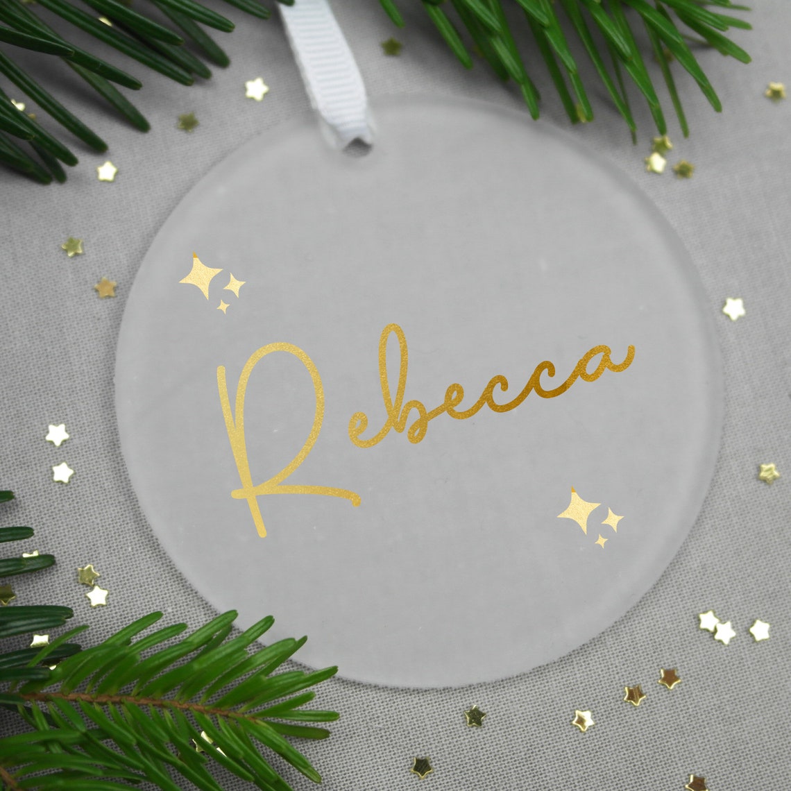 Stocking Filler - Secret Santa Gift - Personalised Ornament - Christmas ...