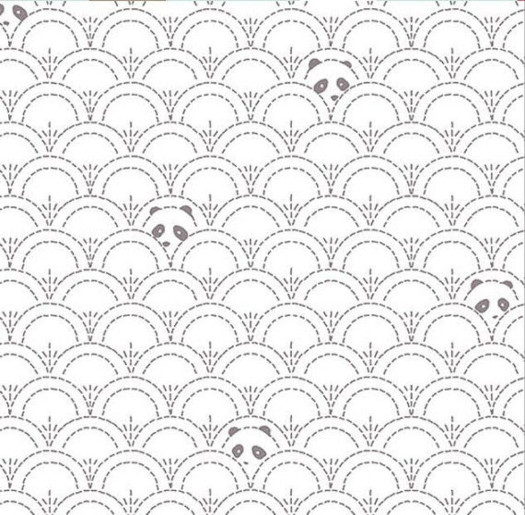 Panda Cot Bed Sheets - Monochrome Cot Bedding - Cot Sheets - Cot ...