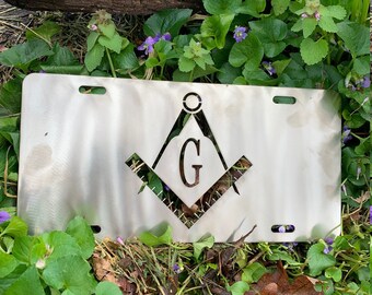 Masonic License Plate - Etsy