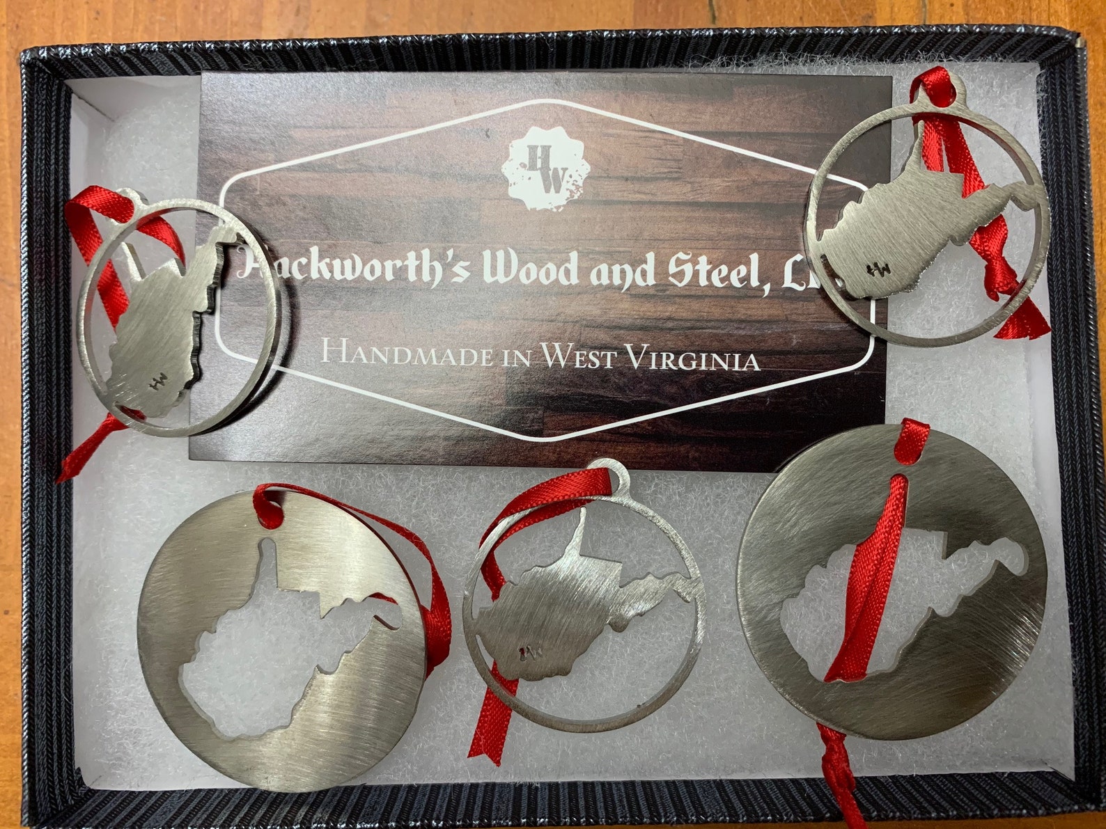 West Virginia Mini Ornament Gift Set - Etsy