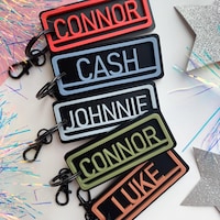 Name Keychain - Etsy