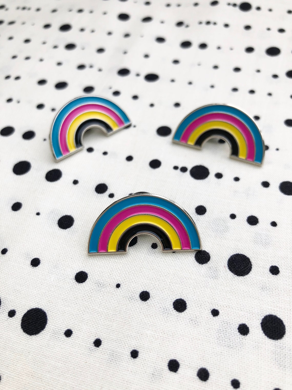 CMYK Rainbow Soft Enamel Pin Graphic Design Rainbow Pin - Etsy