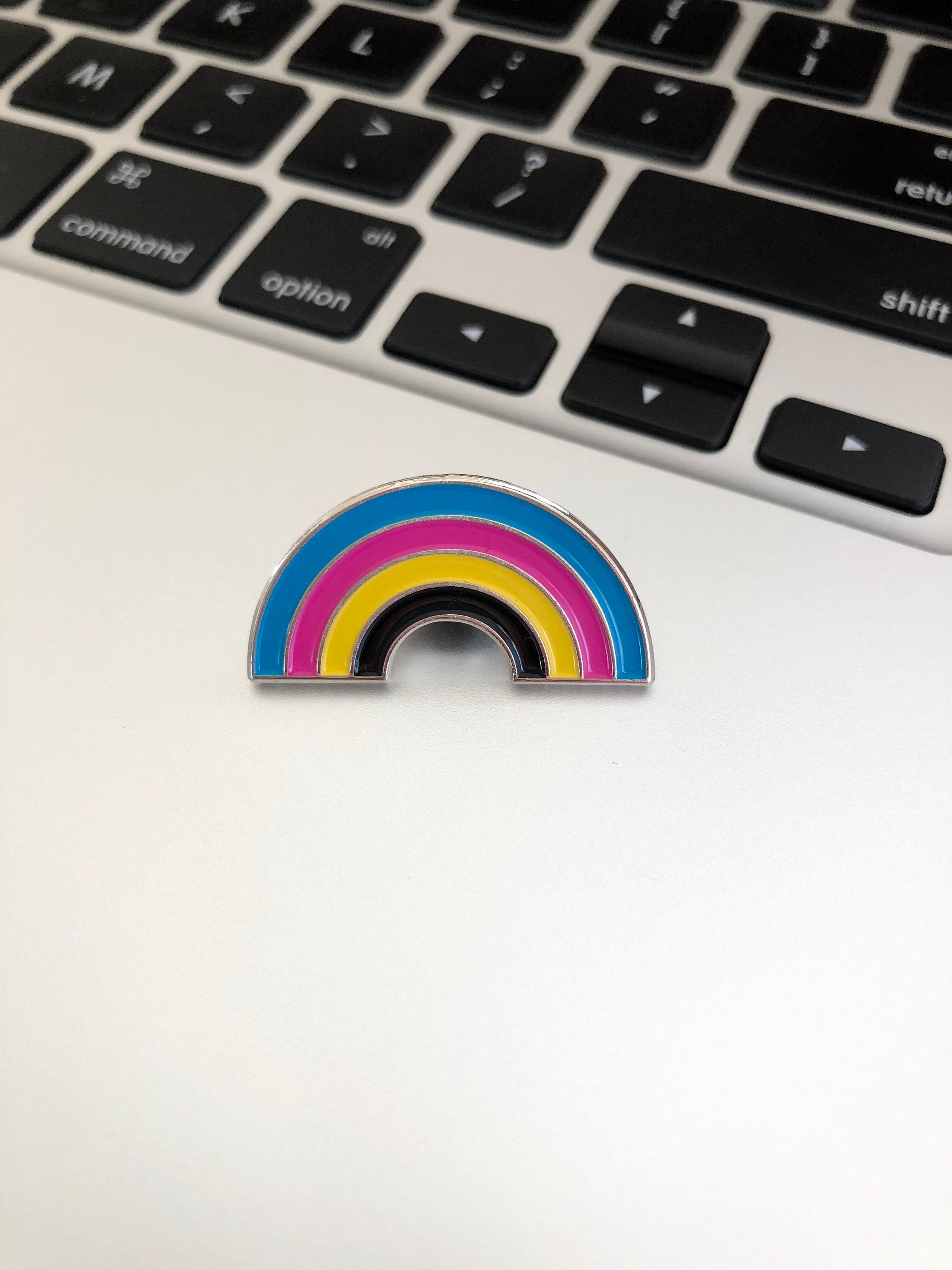 CMYK Rainbow Soft Enamel Pin Graphic Design Rainbow Pin - Etsy
