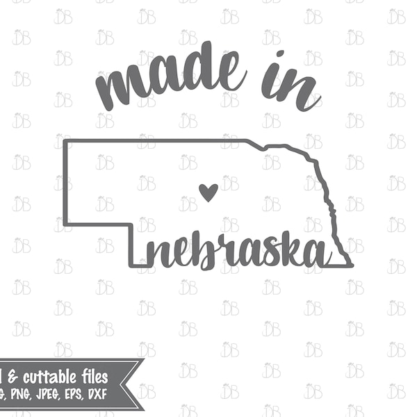 Nebraska Design - Etsy