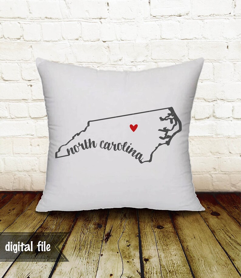 Made in North Carolina - INSTANT DIGITAL DOWNLOAD - Printable Design ...