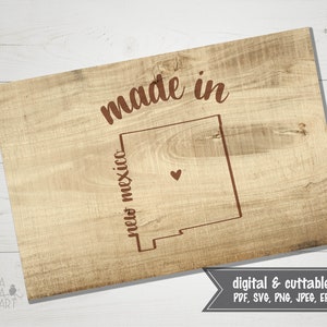 Made in New Mexico - INSTANT DIGITAL DOWNLOAD - Printable Design - Svg ...