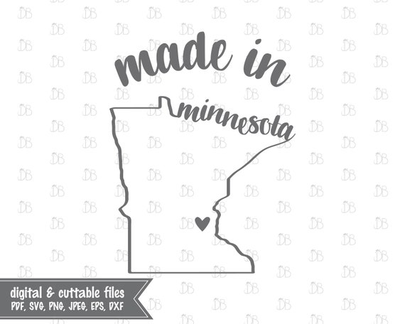 Made in Minnesota INSTANT DIGITAL DOWNLOAD Printable - Etsy