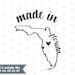Made in Florida - INSTANT DIGITAL DOWNLOAD - Printable Design - Svg Jpg ...