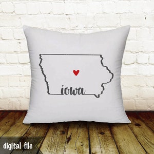 Made in Iowa - INSTANT DIGITAL DOWNLOAD - Printable Design - Svg Jpg ...