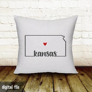 Made in Kansas - INSTANT DIGITAL DOWNLOAD - Printable Design - Svg Jpg ...
