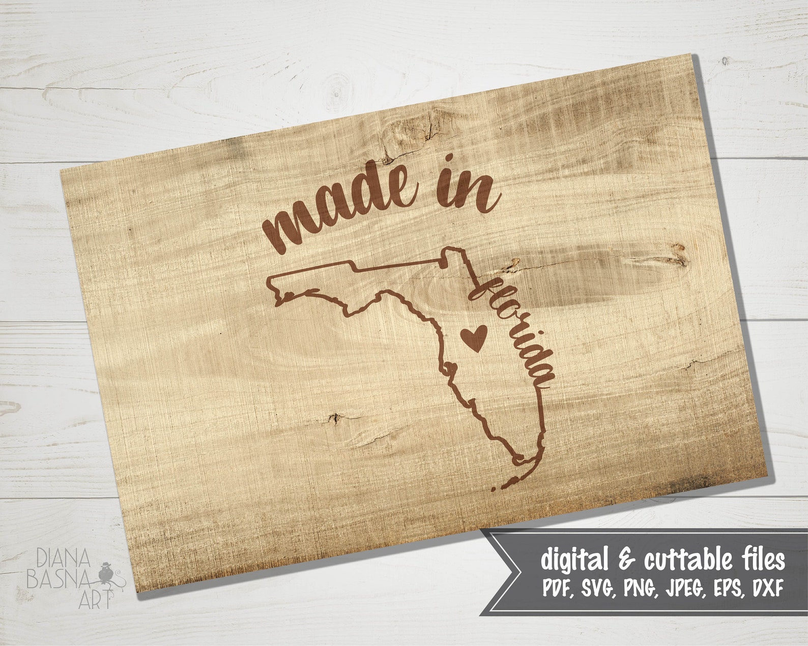 Made in Florida - INSTANT DIGITAL DOWNLOAD - Printable Design - Svg Jpg ...