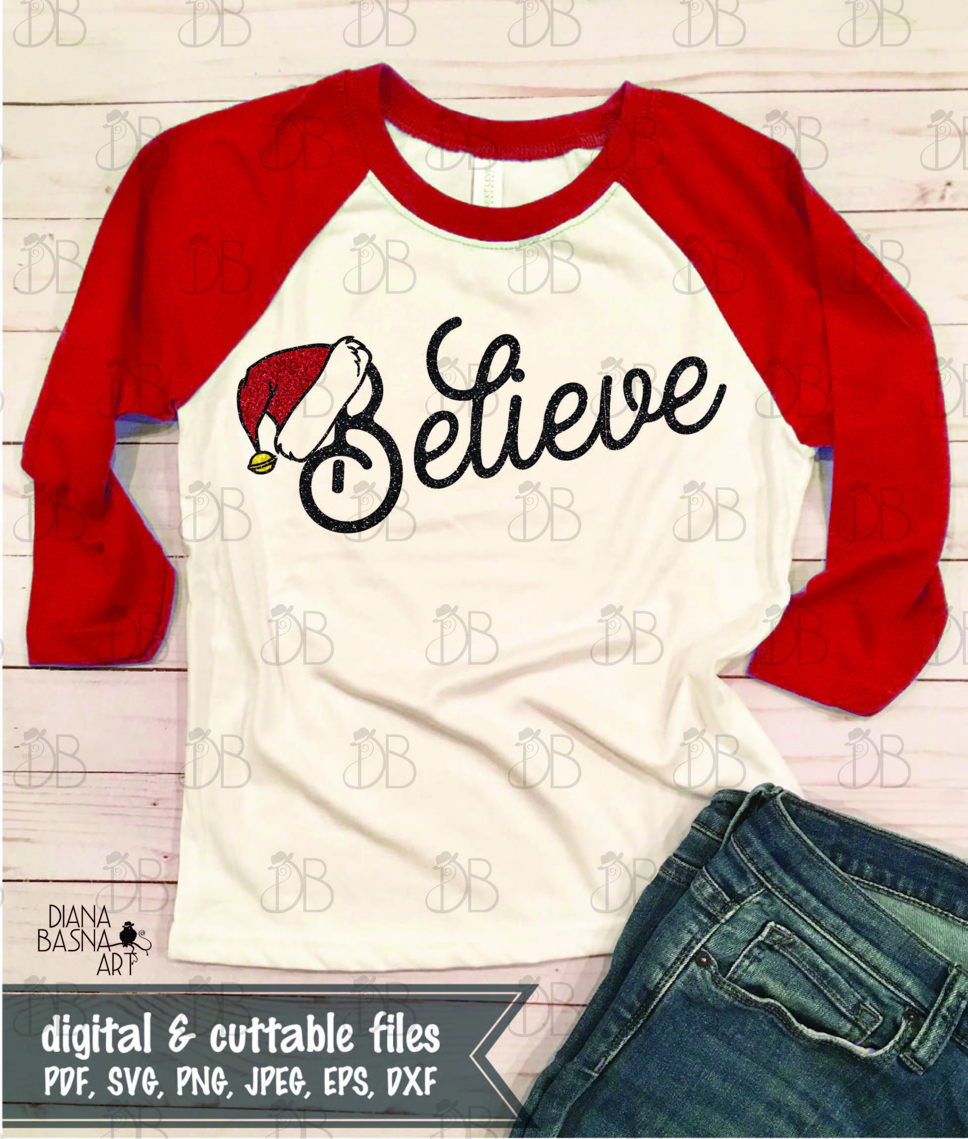 Believe in Christmas Svg Cut File INSTANT DIGITAL DOWNLOAD | Etsy