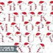 Santa Hat Capital Letters Alphabet Svg Cut File - INSTANT DIGITAL ...