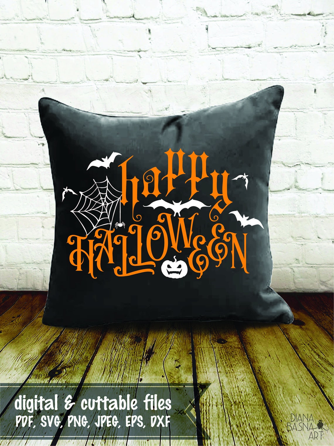 Halloween Graphic Svg Cut File INSTANT DIGITAL DOWNLOAD | Etsy