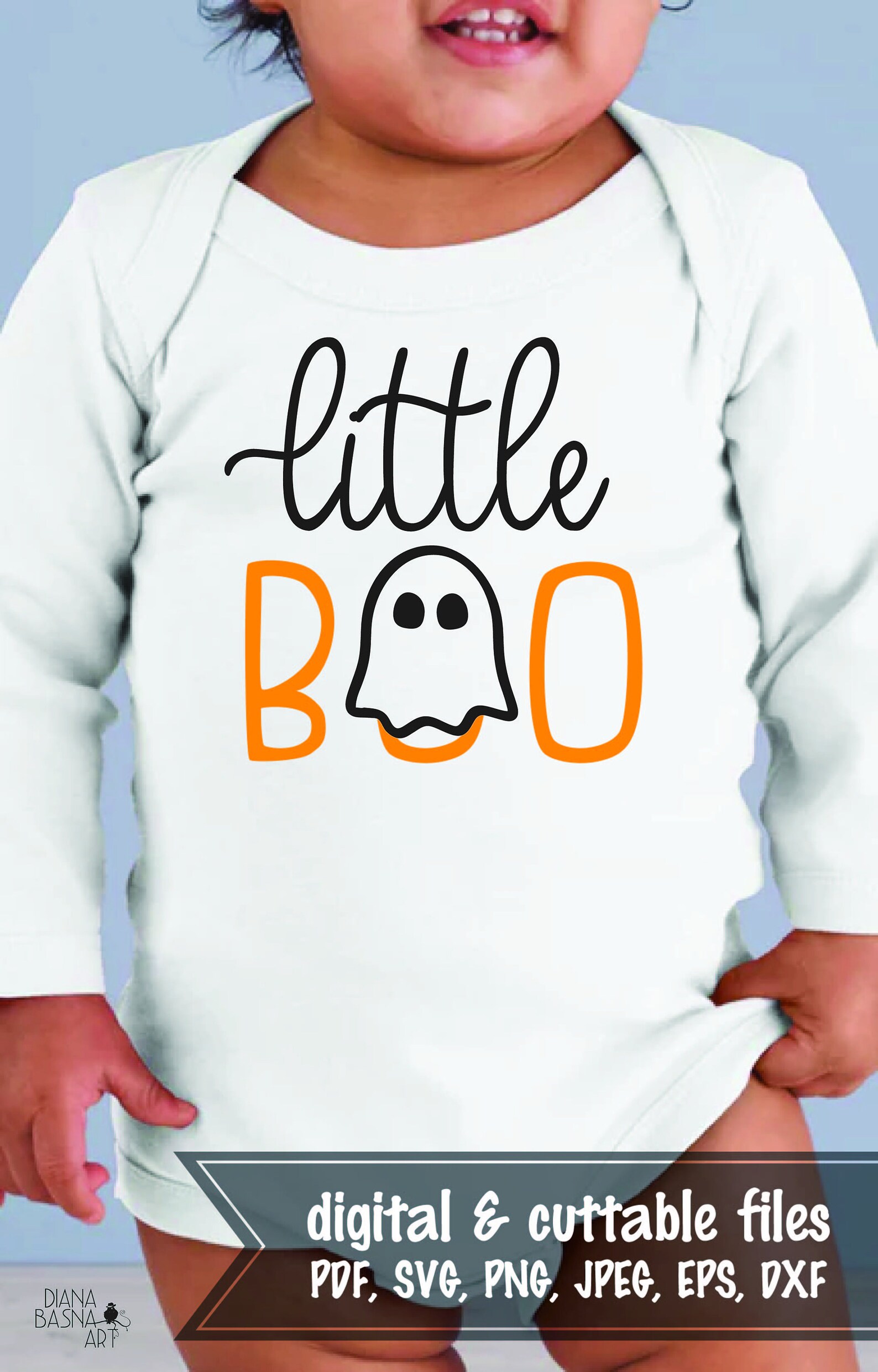 Little Boo Graphic Svg Cut File INSTANT DIGITAL DOWNLOAD - Etsy