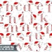 Santa Hat Lowercase Alphabet Svg Cut File INSTANT DIGITAL DOWNLOAD ...