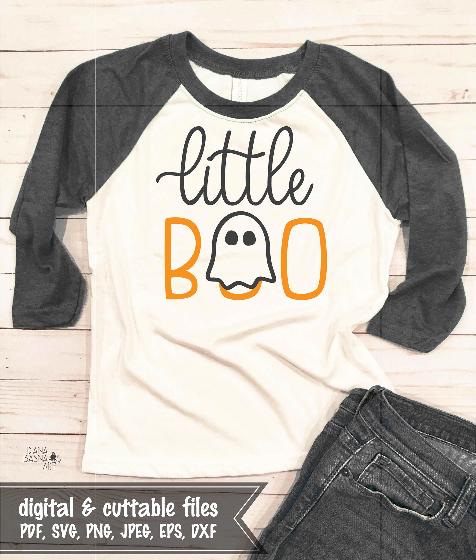 Little Boo Graphic Svg Cut File INSTANT DIGITAL DOWNLOAD | Etsy