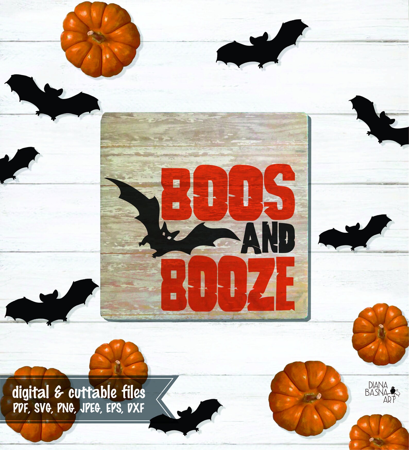 Boos and Booze Graphic Svg Cut File INSTANT DIGITAL - Etsy