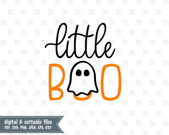 Little Boo Graphic Svg Cut File INSTANT DIGITAL DOWNLOAD | Etsy
