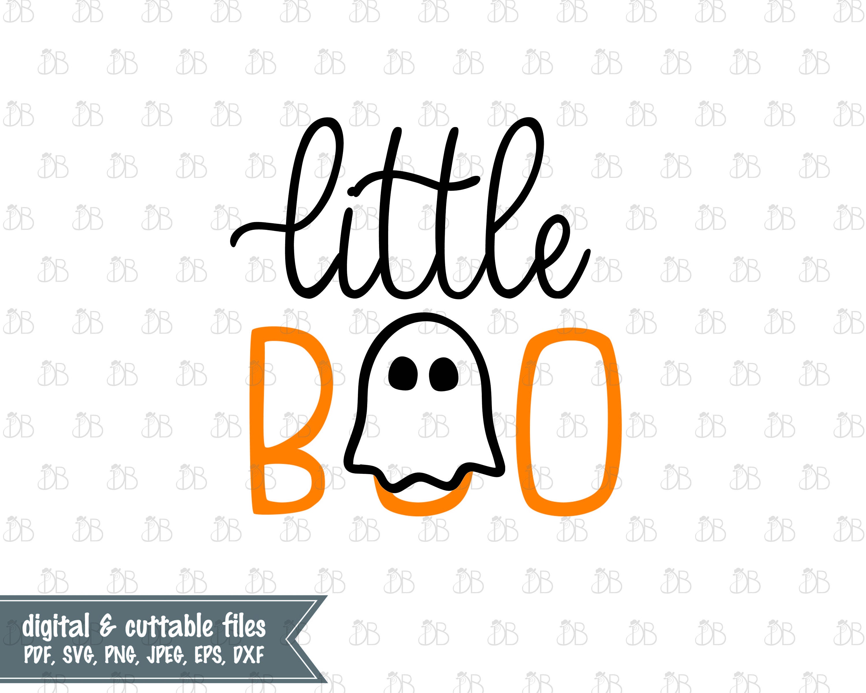 Little Boo graphic svg cut file INSTANT DIGITAL DOWNLOAD | Etsy