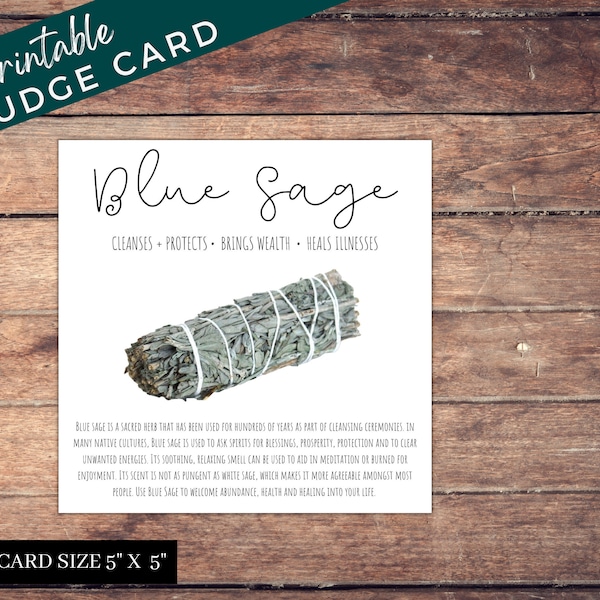 Blue Sage - Etsy