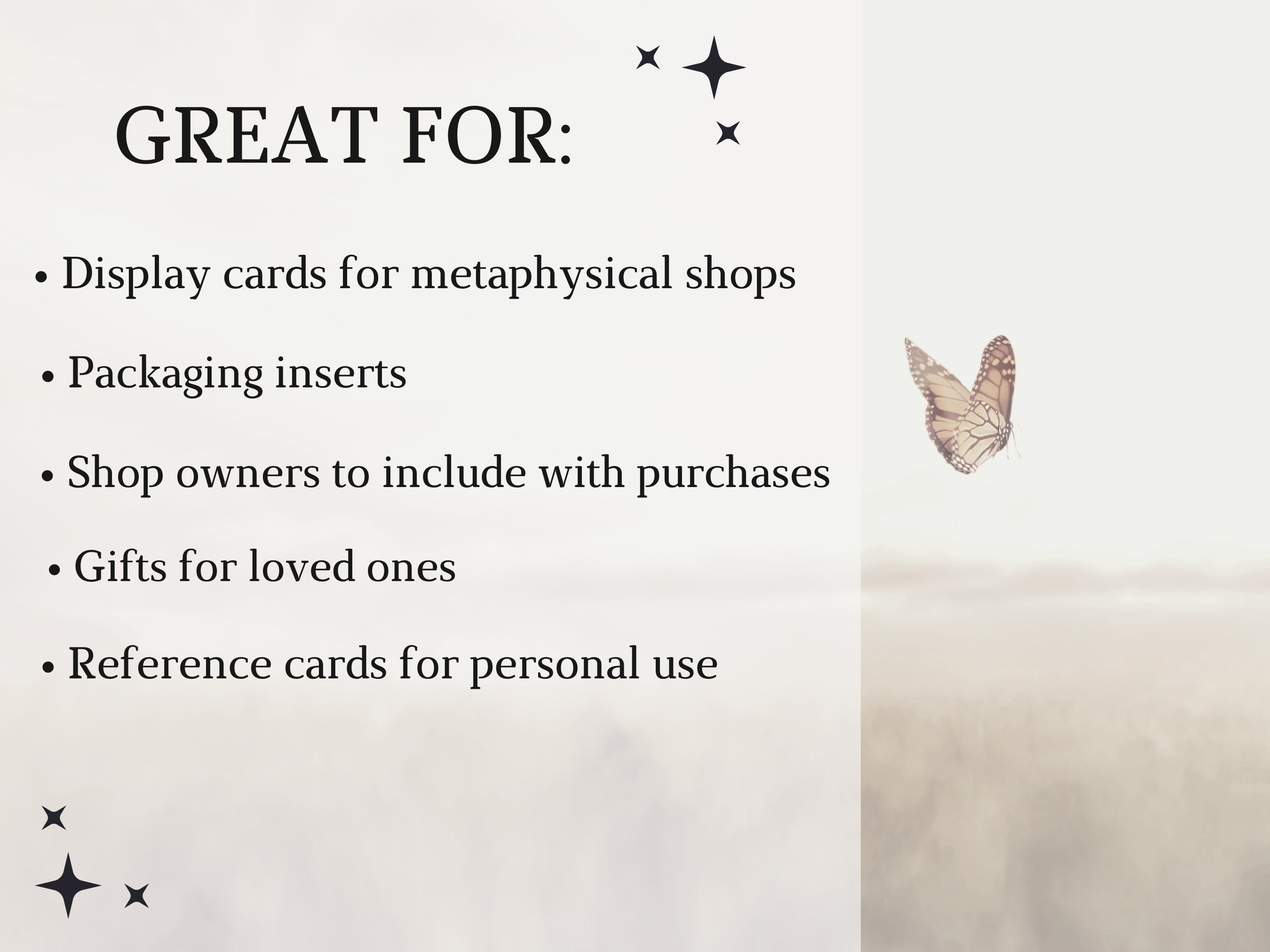 Set of 2 Printable Smudge Instructions Smudging Card - Etsy