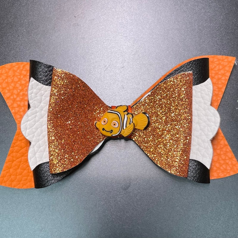 Fish Hair Bow - Etsy