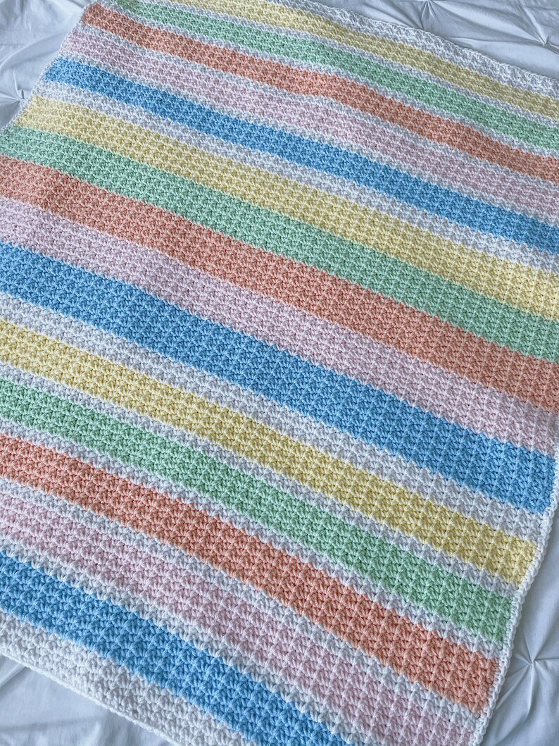 Crochet Baby Blanket PATTERN the Bugsly Blanket Crochet - Etsy