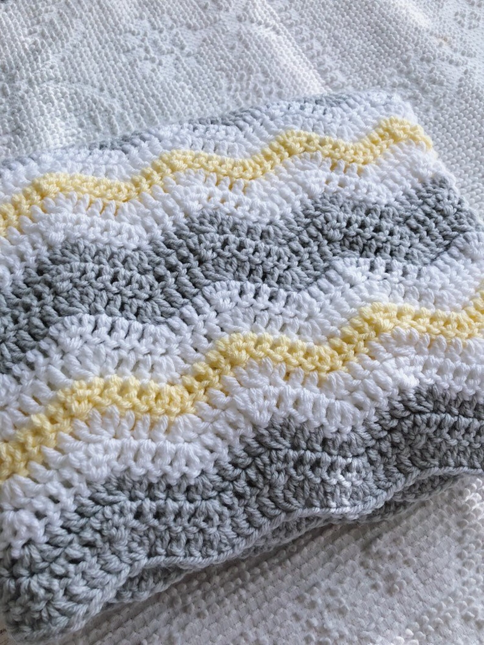 Crochet Ripple Baby Blanket PATTERN Ripple Crochet Pattern - Etsy