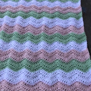 Crochet Ripple Baby Blanket PATTERN Ripple Crochet Pattern - Etsy