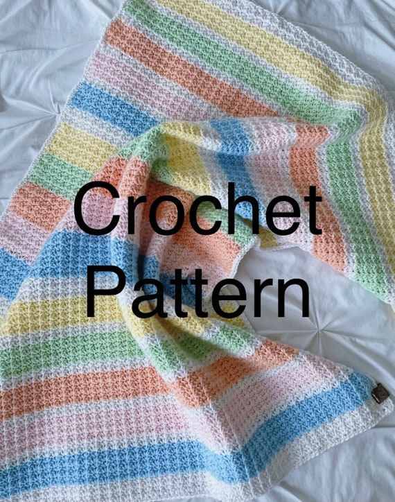 Crochet Baby Blanket PATTERN the Bugsly Blanket Crochet | Etsy