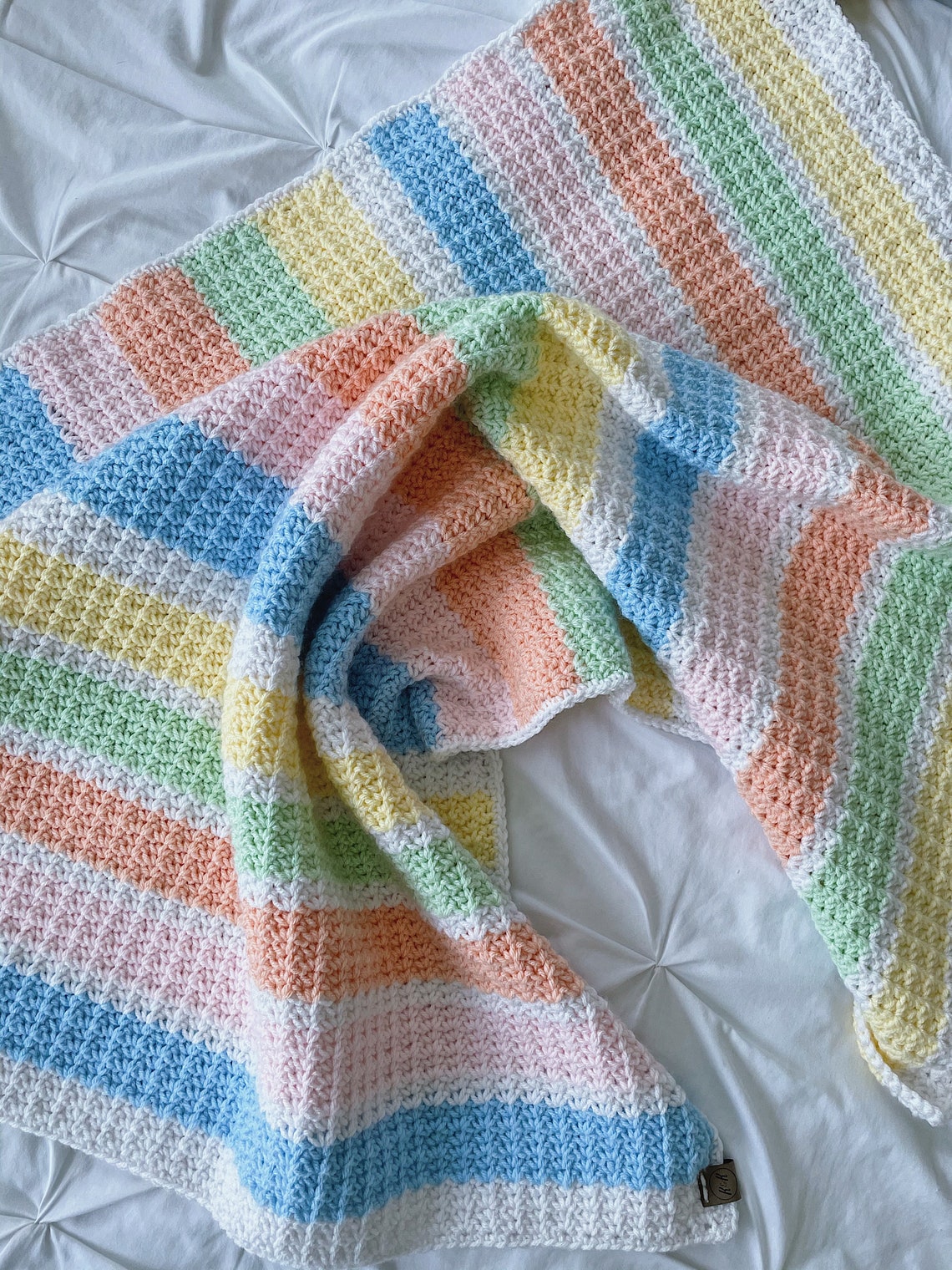 Crochet Baby Blanket PATTERN the Bugsly Blanket Crochet - Etsy