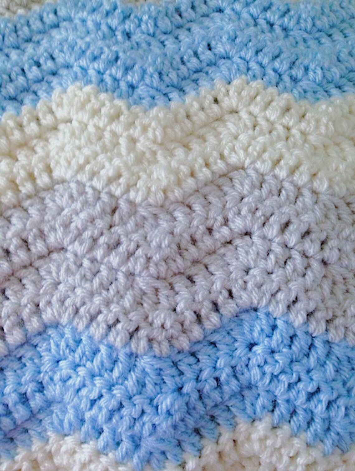 Crochet Ripple Baby Blanket PATTERN Ripple Crochet Pattern - Etsy
