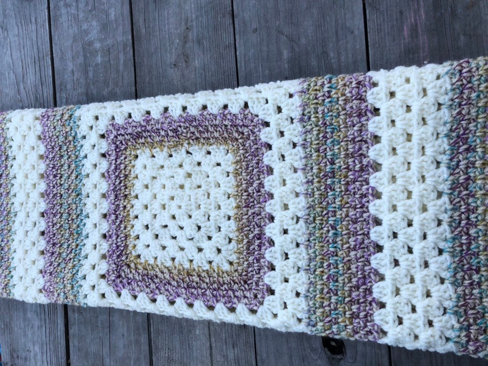 Mossy Gran Crochet Baby Blanket Pattern (PDF Download) - Etsy