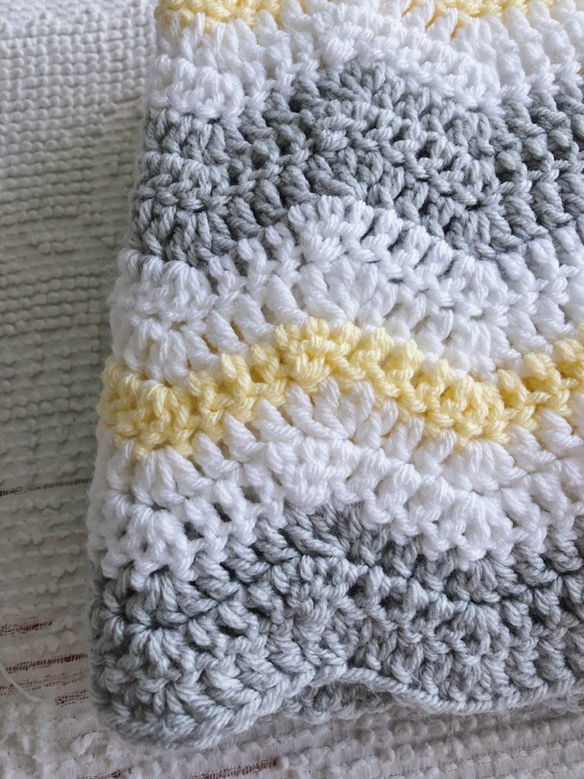 Crochet Ripple Baby Blanket PATTERN Ripple Crochet Pattern - Etsy