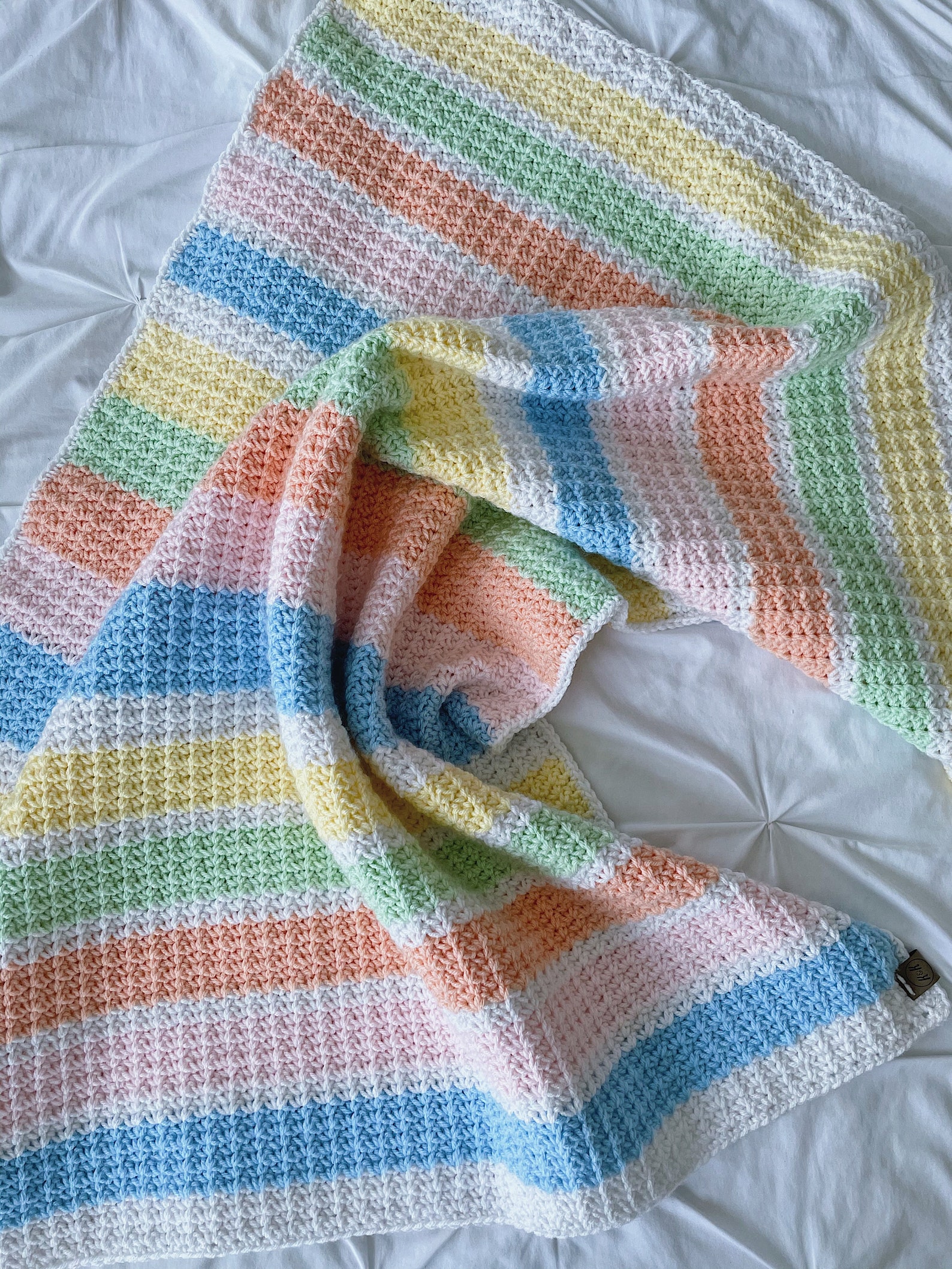 Crochet Baby Blanket PATTERN the Bugsly Blanket Crochet - Etsy