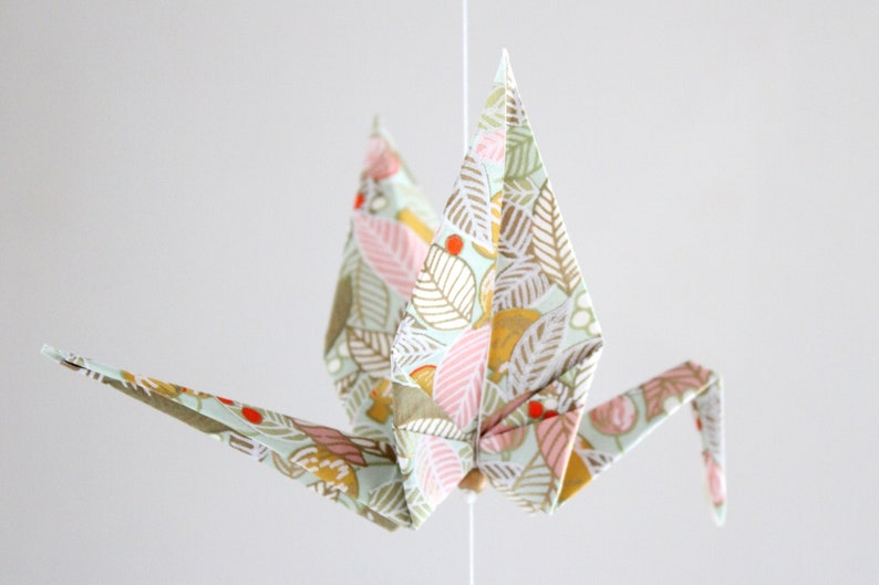 Origami Decorative Suspension // Origami Crane & Star - Etsy